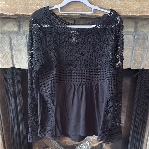 Sundance | Tops | Sundance Elegant Black Lace Womens Top Small | Poshmark